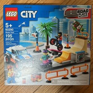 Lego | Toys | Lego 6290 City Skate Park 95pcs Building Set Age 5 New ...